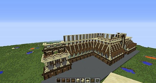 Giant building in progress Minecraft Map