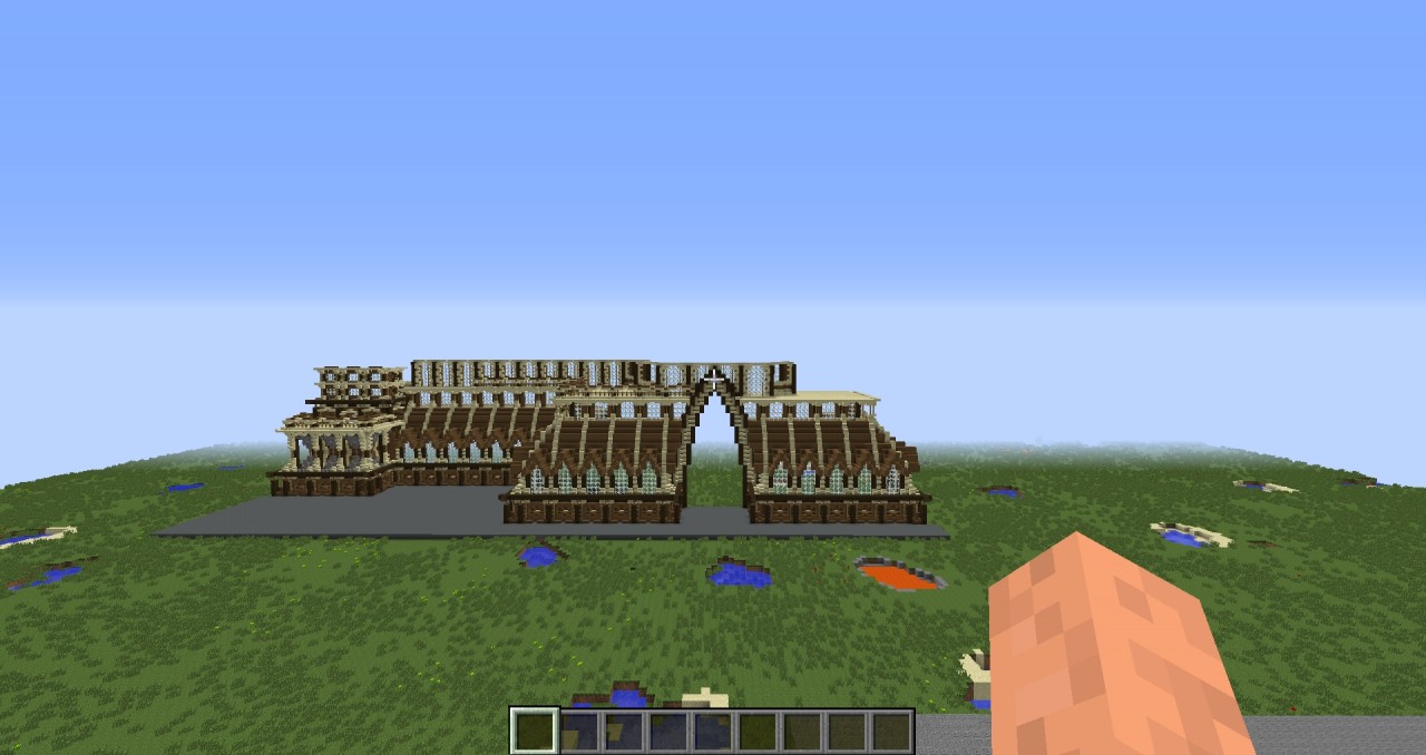 Giant building in progress Minecraft Map