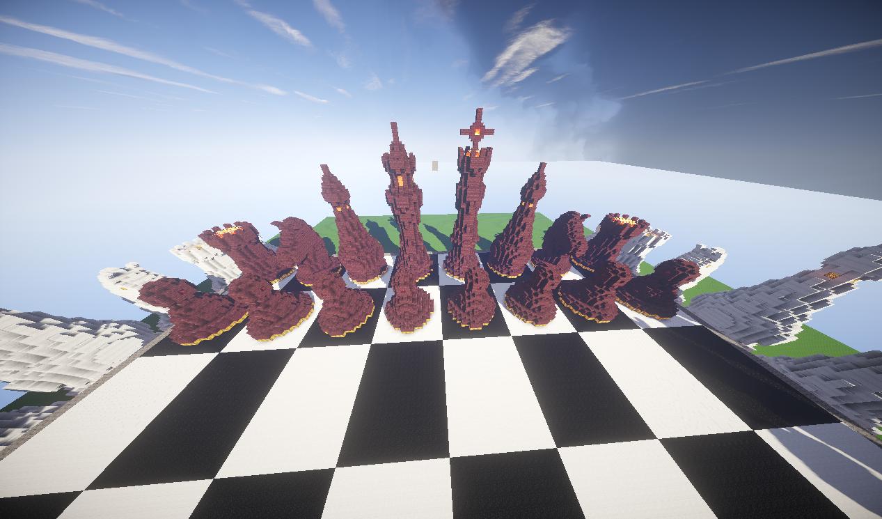 KingR17's Classic Style Chess Set Minecraft Map
