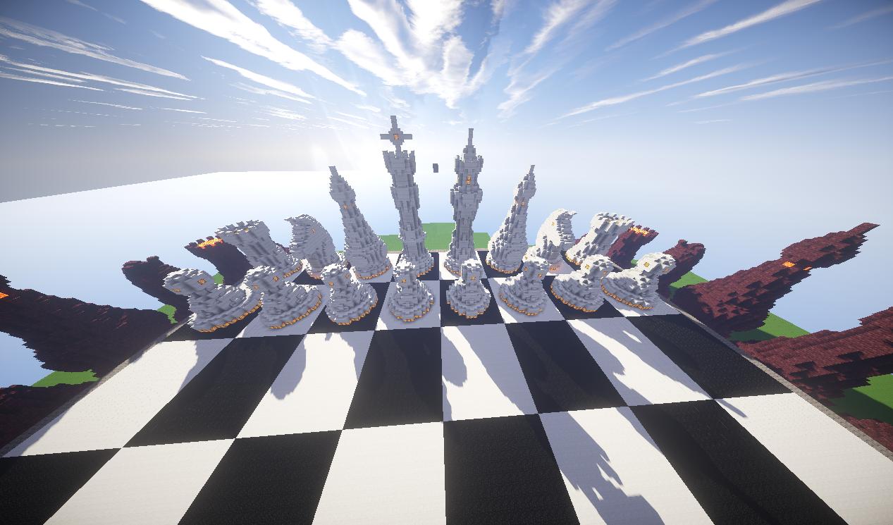 KingR17's Classic Style Chess Set Minecraft Map