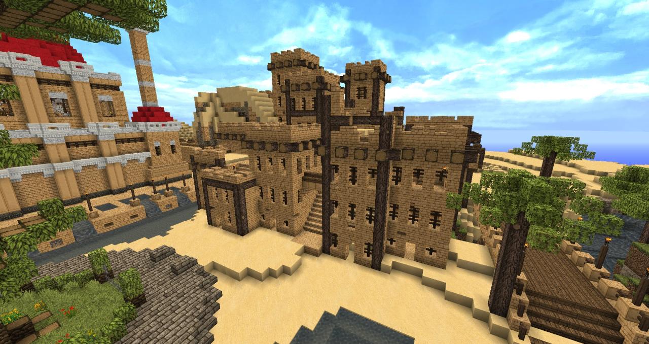 Arabian Town Minecraft Map