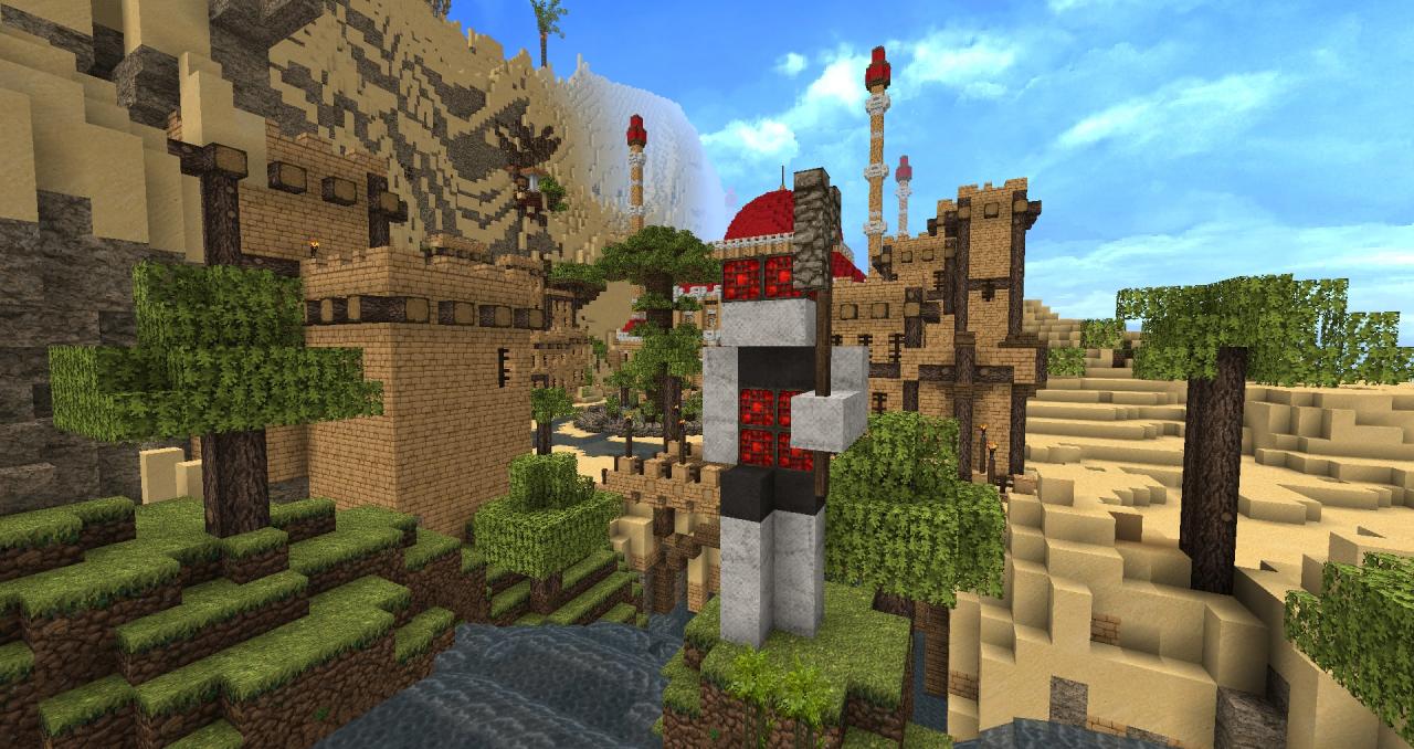 Arabian Town Minecraft Map