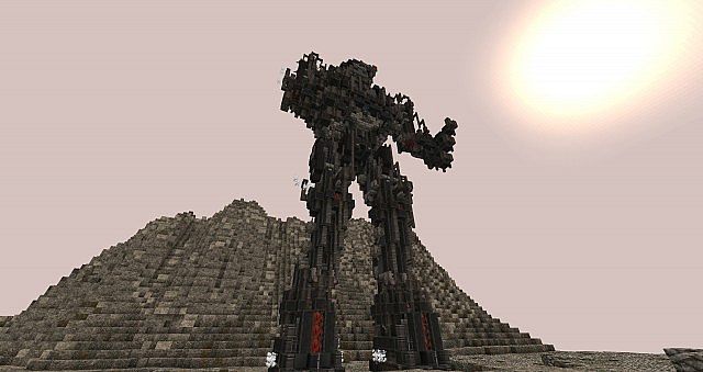 Giant steampunk robot Minecraft Map
