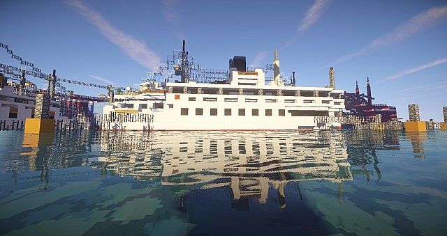 Swedish Steamboat Pack - 8 Real Life Vessels + Schematic Minecraft Map