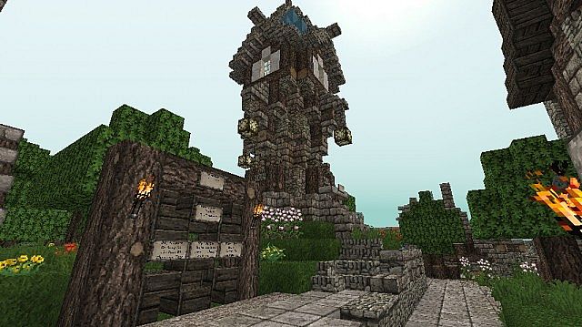 Small Mage Tower Minecraft Map