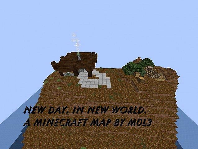 New day, in new world. A minecraft survival / adventure map. Minecraft Map
