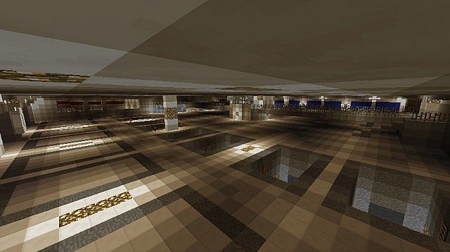 Halo 4 UNSC Infinity Minecraft Map