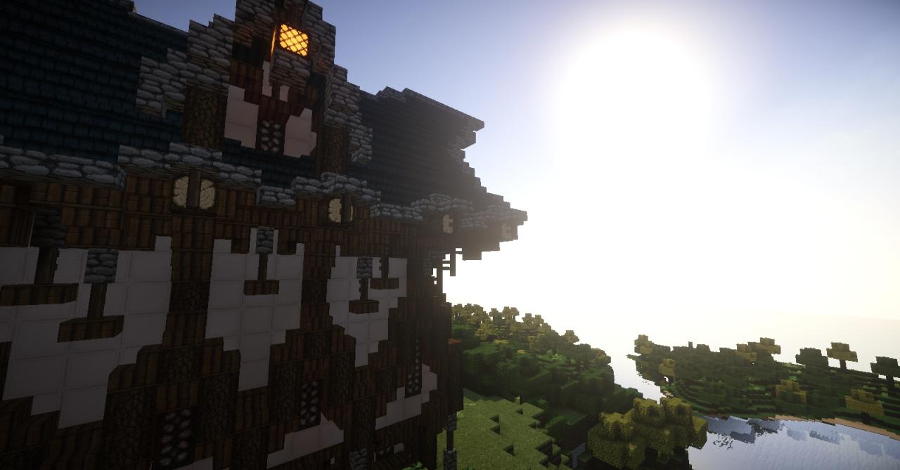 Small Dark Elven Manor Minecraft Map