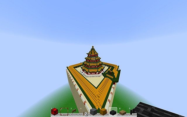 The temple of Buddhist Virtue Minecraft Map
