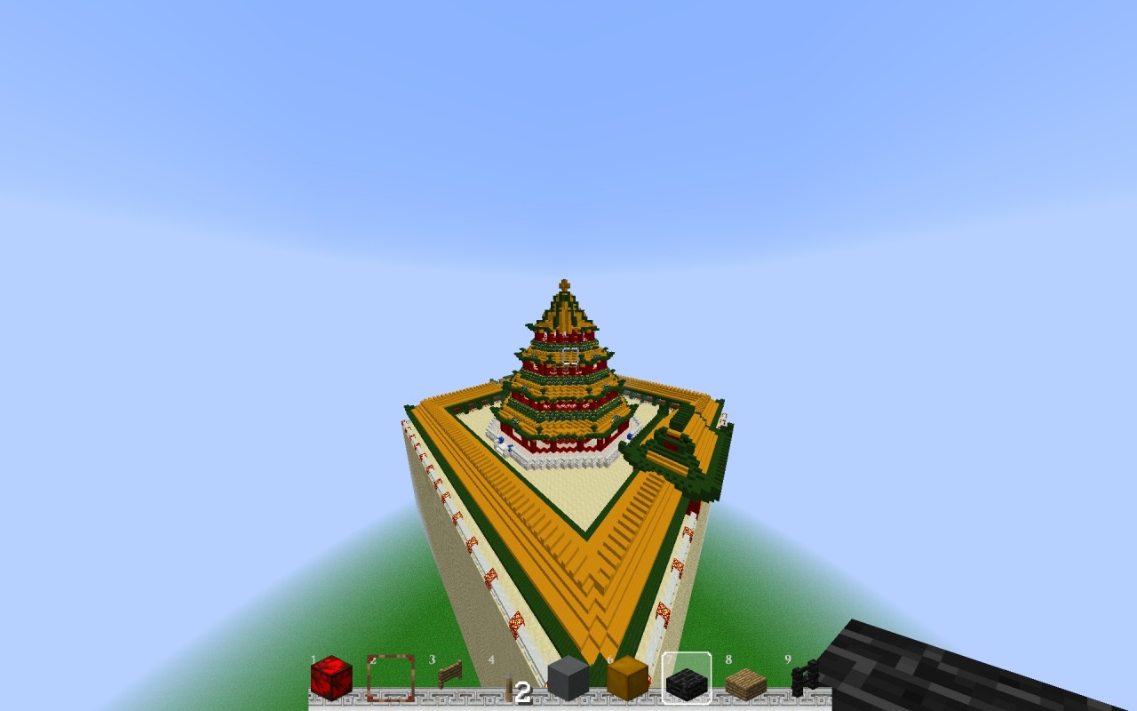 The temple of Buddhist Virtue Minecraft Map