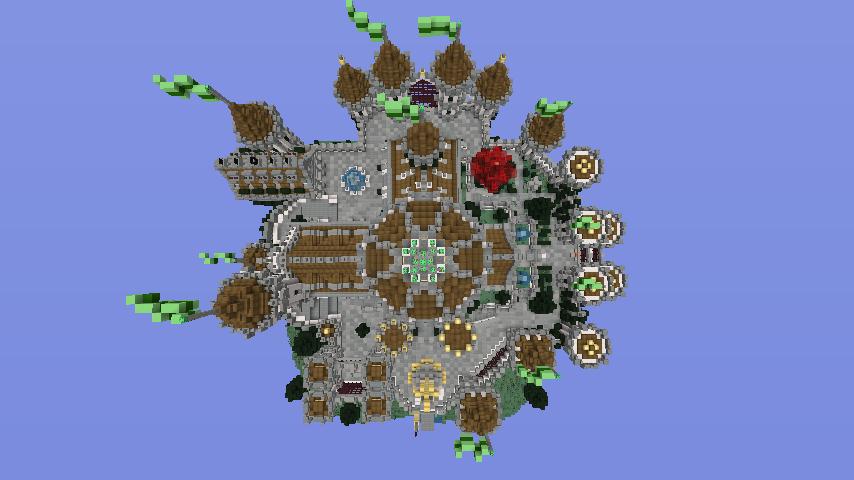 Castle PVP Arena Minecraft Map