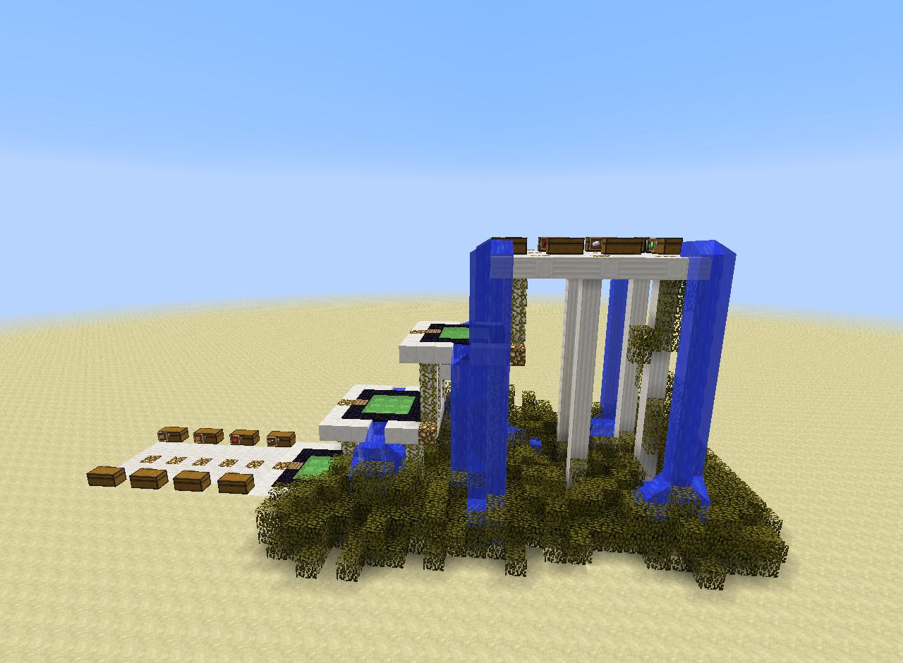 Desert Qasis Chest Tower Minecraft Map