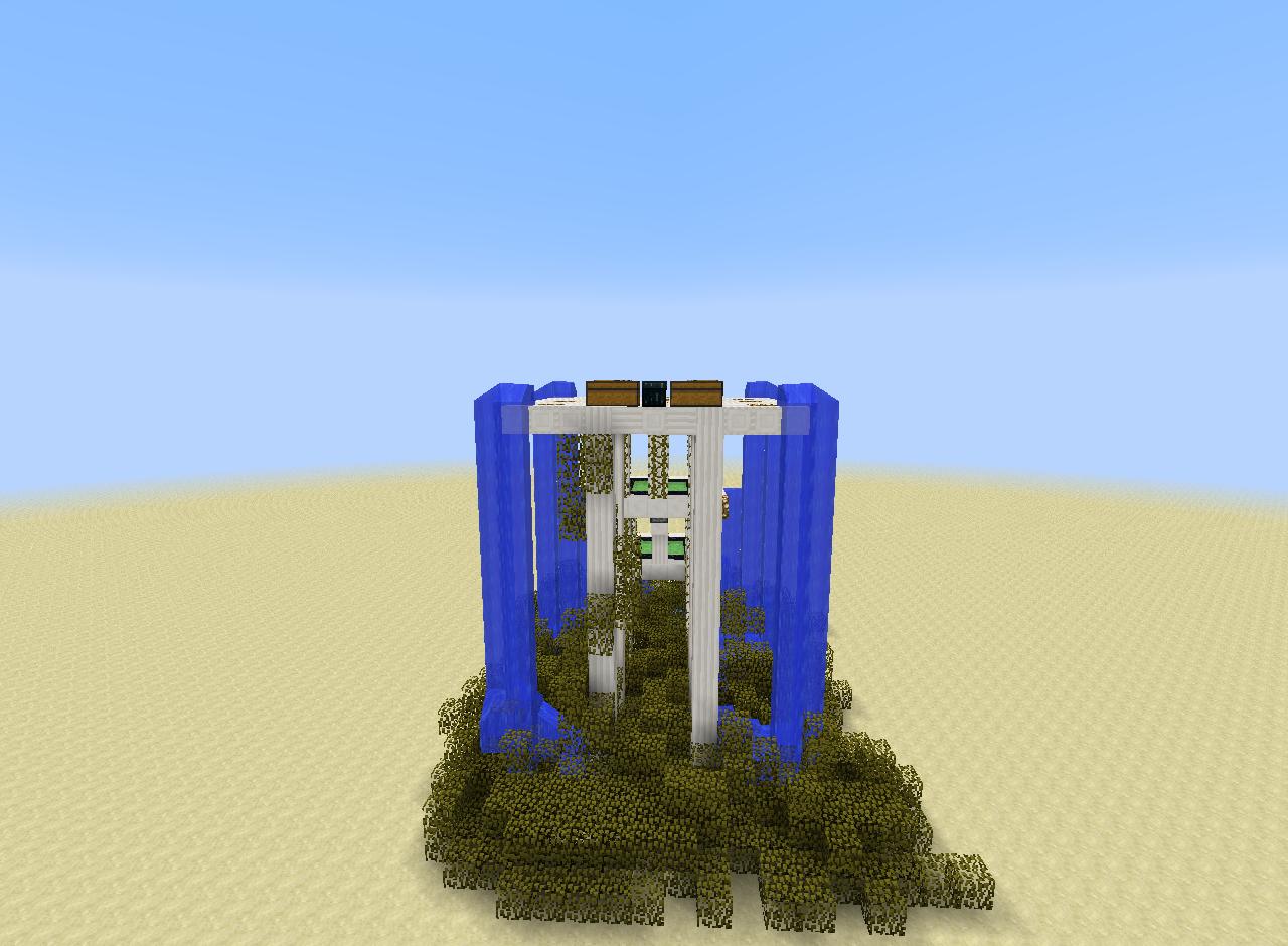 Desert Qasis Chest Tower Minecraft Map