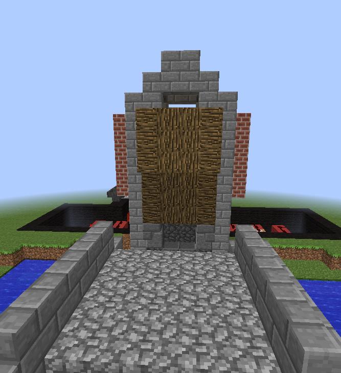 Fully movable drawbridge (14w21b) Minecraft Map