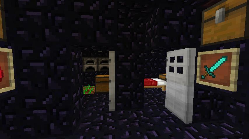 Zombie apocalypse house and bunker Minecraft Map