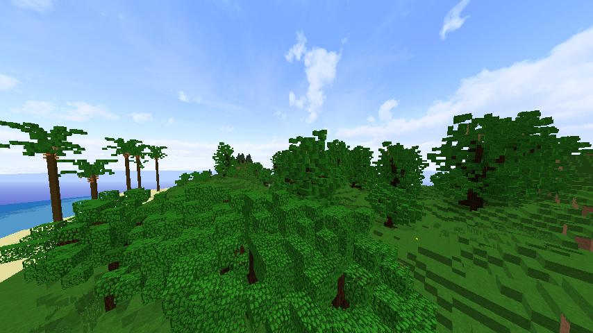 Pine island Minecraft Map