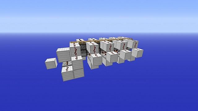 compact item elevator Minecraft Map