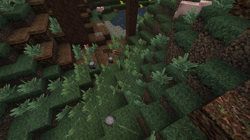 Survival and build Minecraft Map