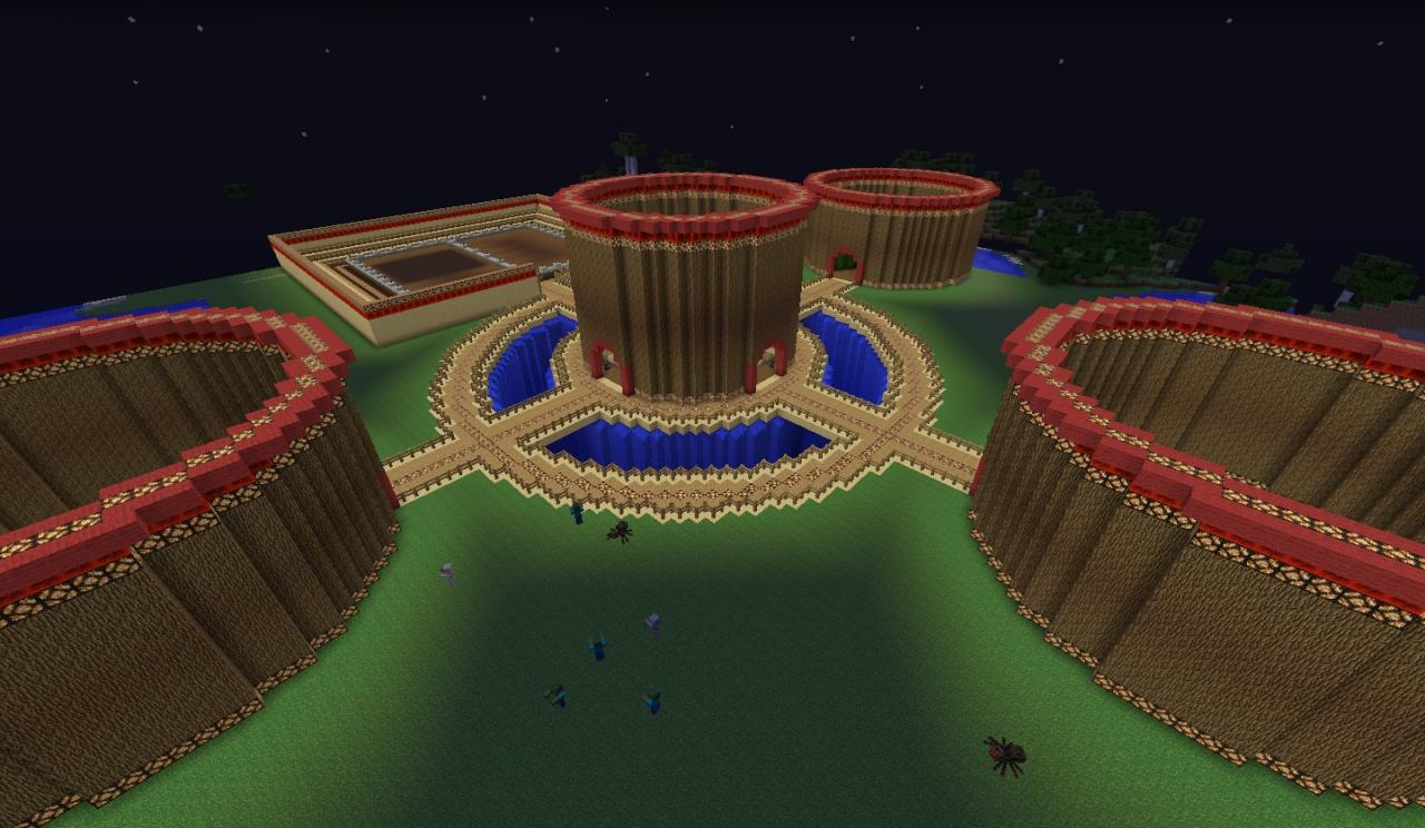 CraftGamer Spawn Minecraft Map