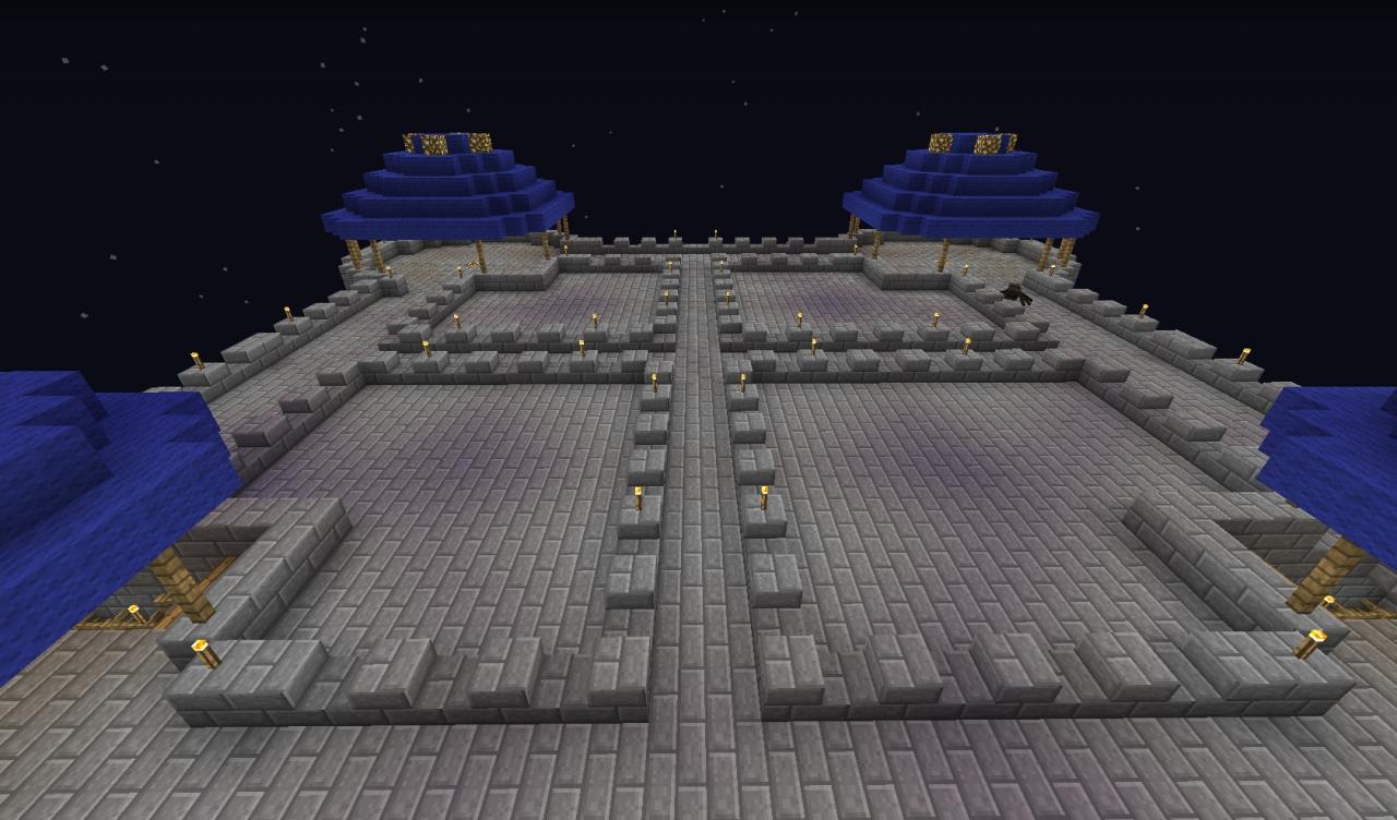 Medieval-like castle schematic Minecraft Map