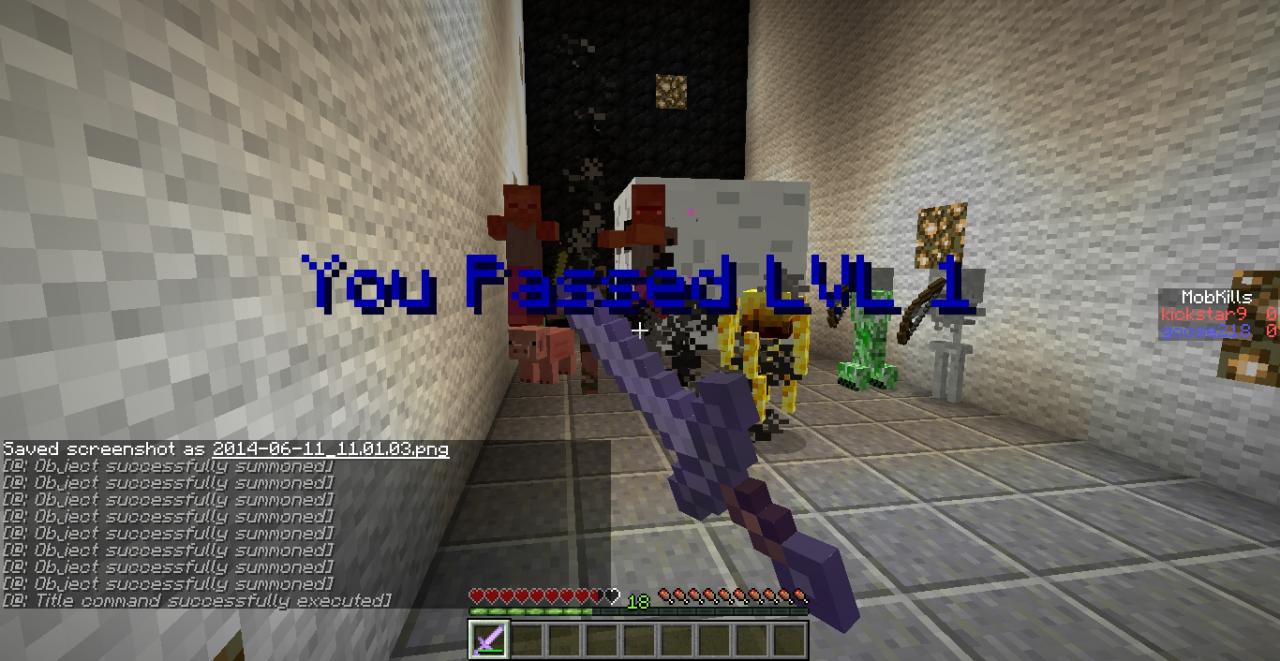 Monster Maul Minigame Minecraft Map