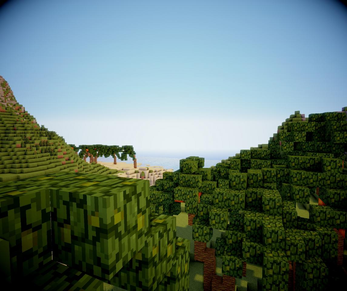Tropical Surface/ Paridise Minecraft Map