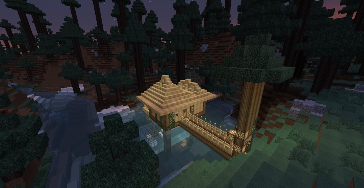 Woodland Retreat Minecraft Map