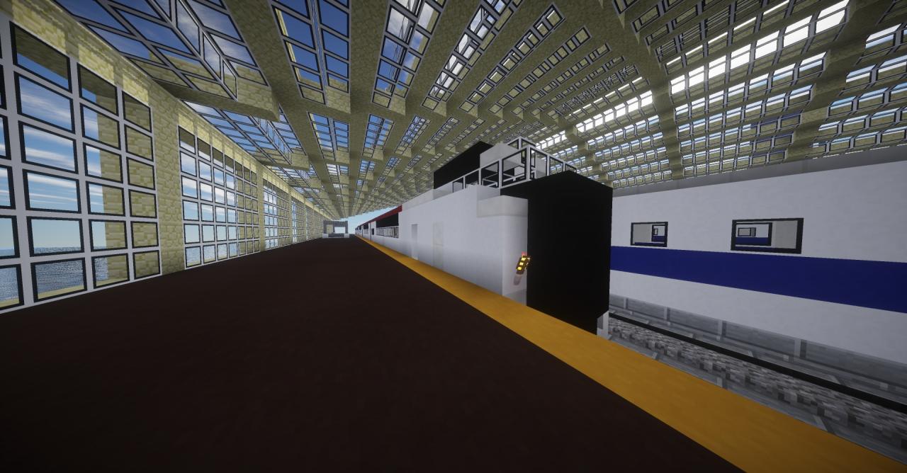 【Operation:Infinite Ocean】- Japanese Style Train Station! Minecraft Map