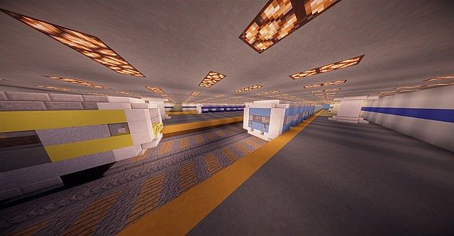 【Operation:Infinite Ocean】- Japanese Style Train Station! Minecraft Map