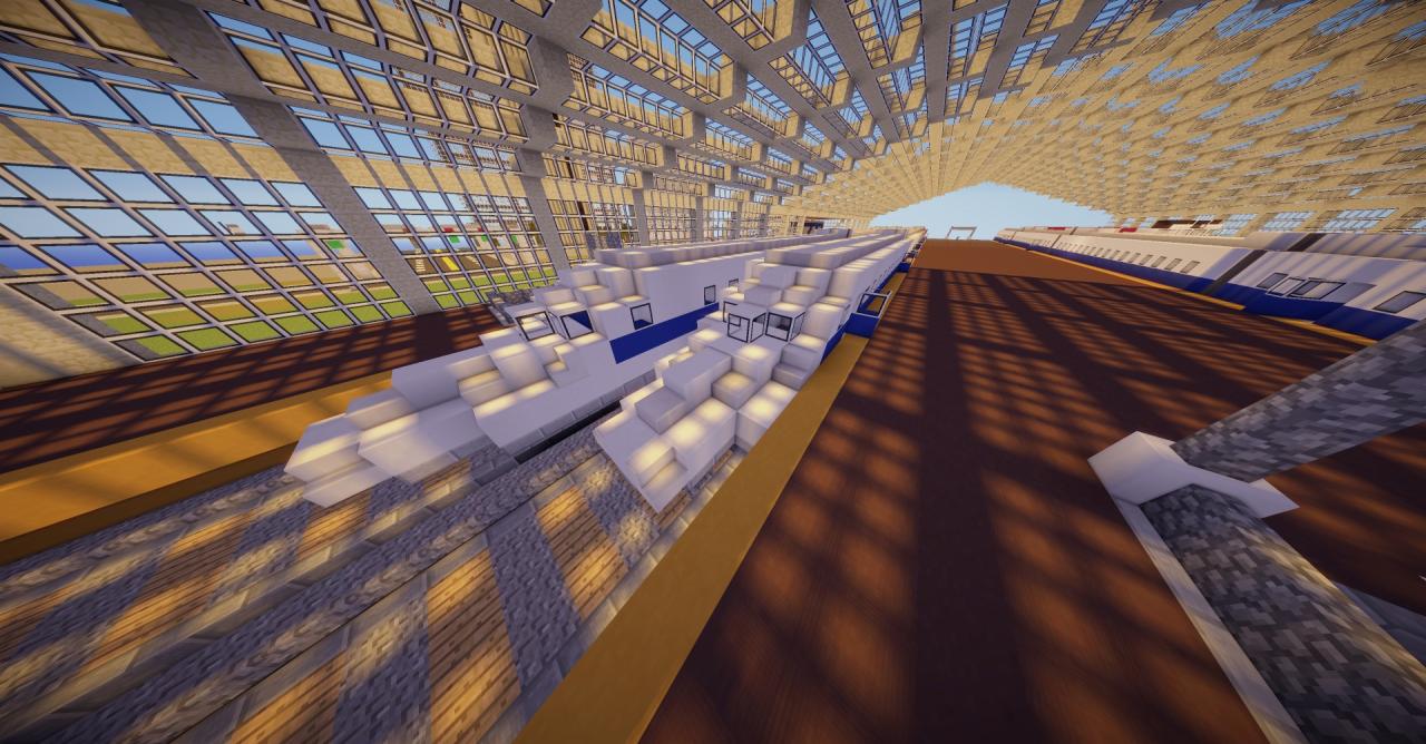 【Operation:Infinite Ocean】- Japanese Style Train Station! Minecraft Map