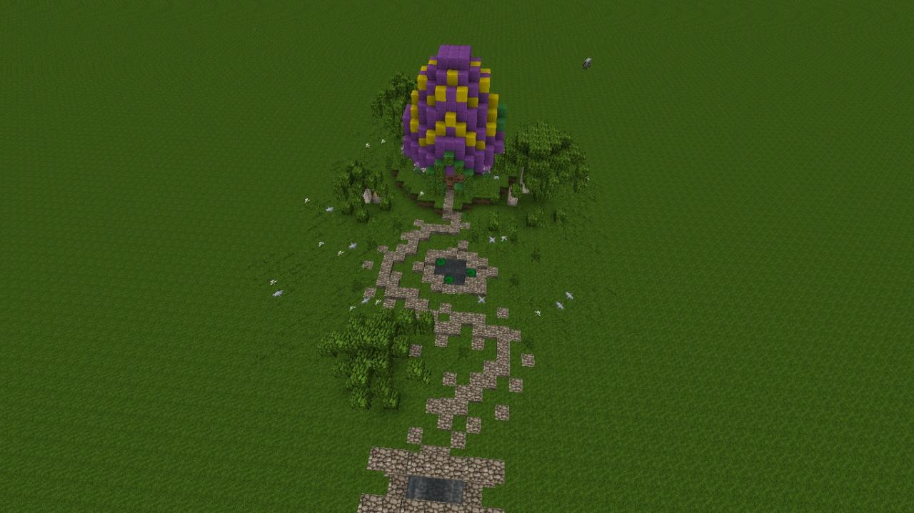 House the easter egg Minecraft Map