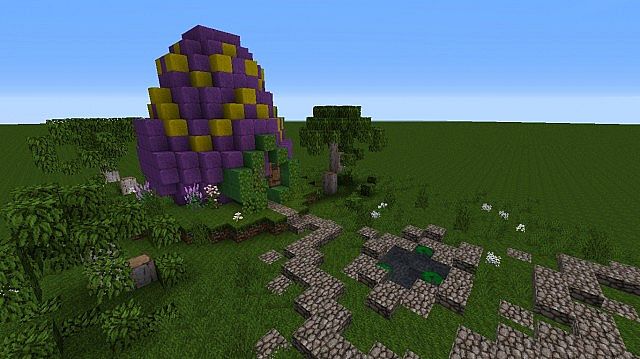 House the easter egg Minecraft Map
