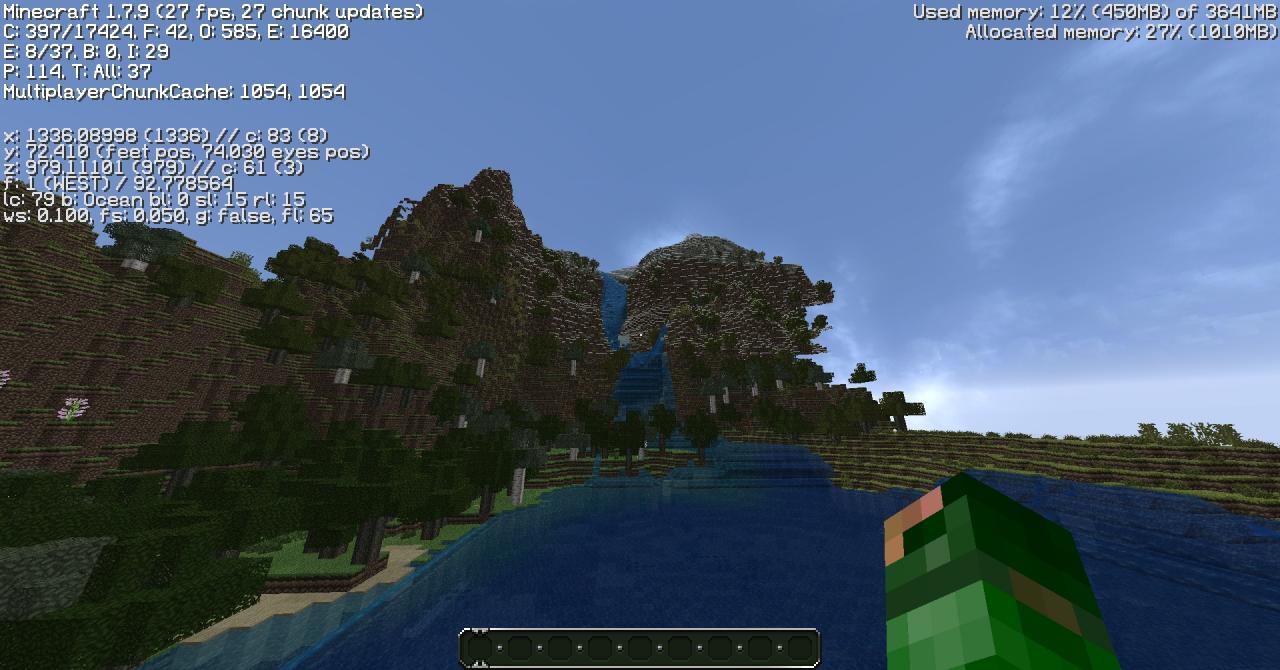 The creation of The Horizon Minecraft Map