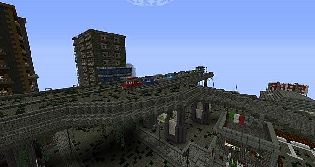 HunterZ - Warz map reproduced at scale. Minecraft Map