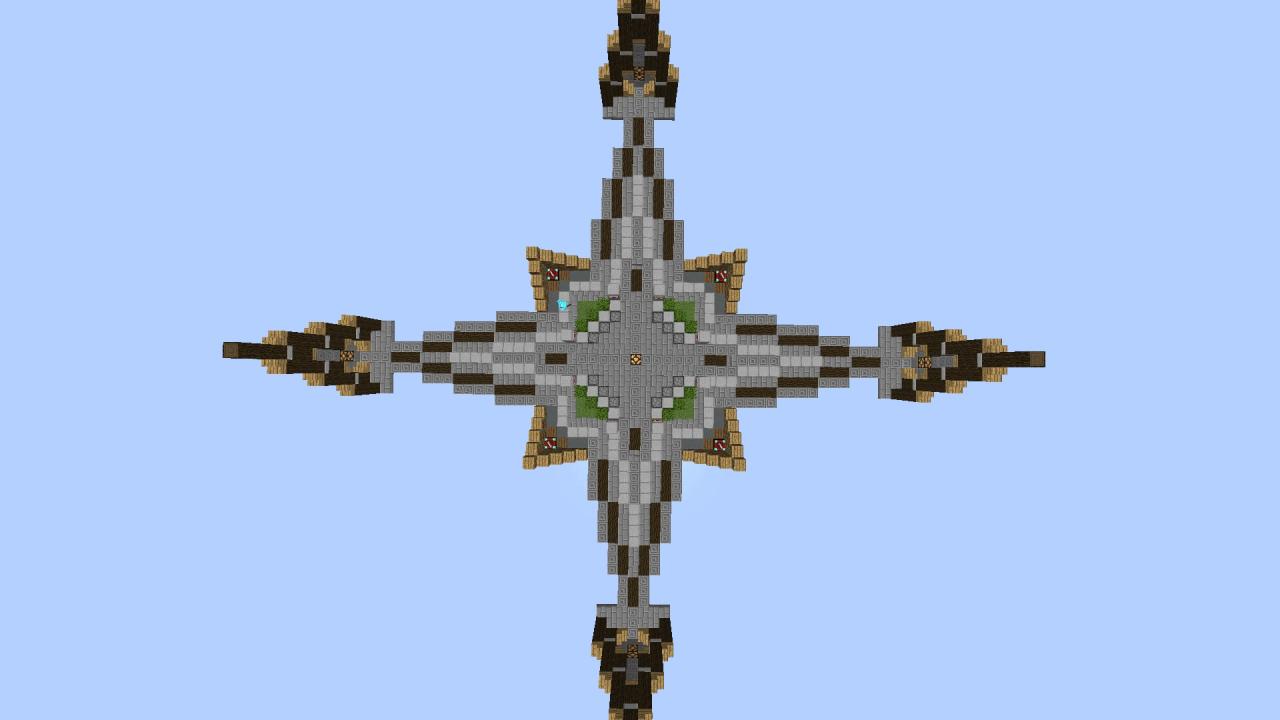 Minecraft Awesome Hub Spawn Minecraft Map