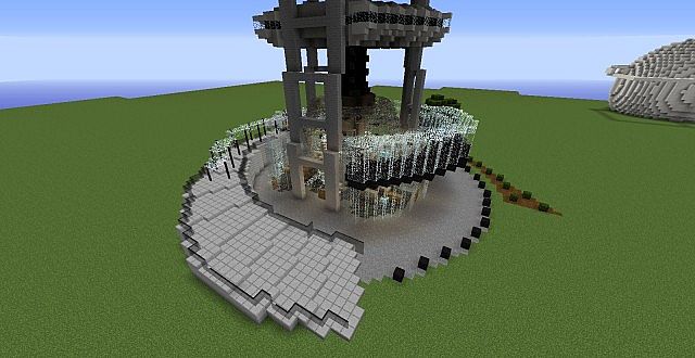 Seattle Space Needle Minecraft Map
