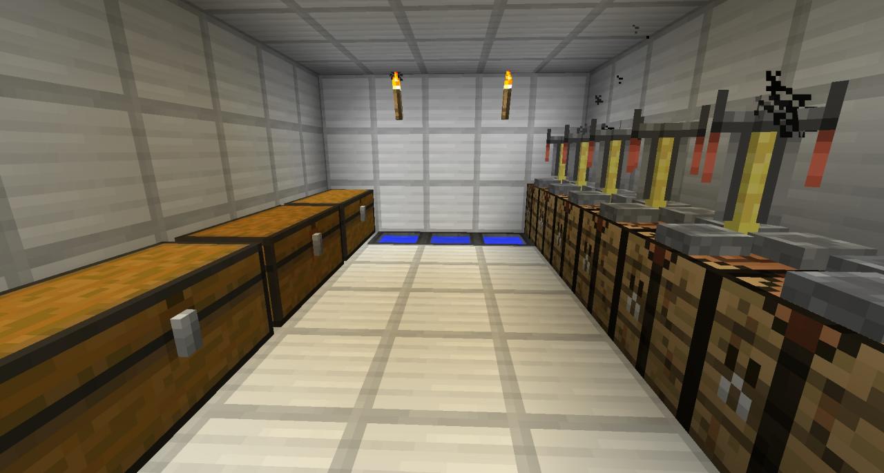 Nuclear fallout/attack shelter Minecraft Map