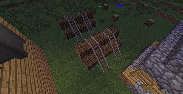 The Logging Farm Minecraft Map