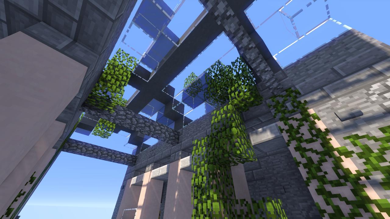 Post-apocalyptic subway station + WWII bunkers Minecraft Map