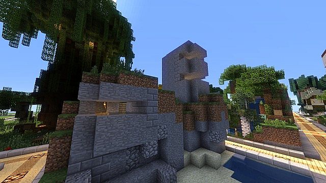 Post-apocalyptic subway station + WWII bunkers Minecraft Map