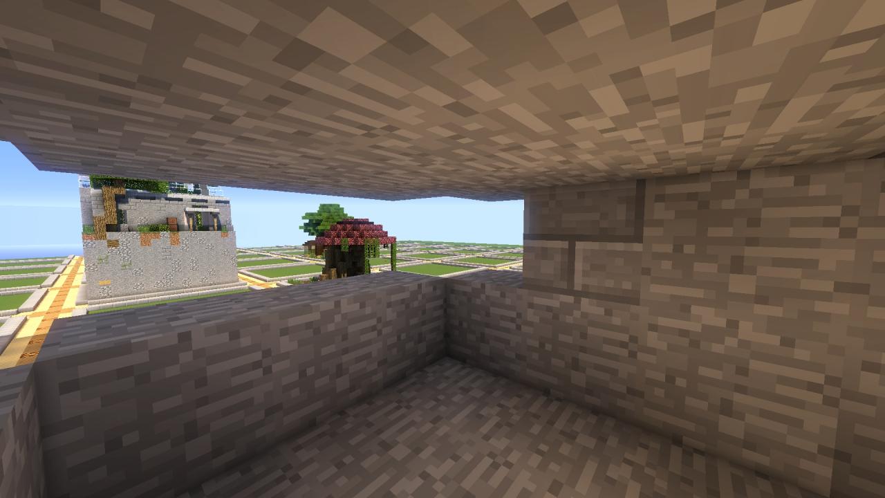 Post-apocalyptic subway station + WWII bunkers Minecraft Map