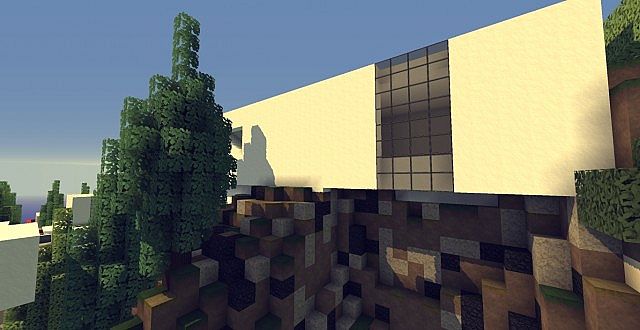 'Slant' | Concept Modern Mansion *W.I.P* Minecraft Map