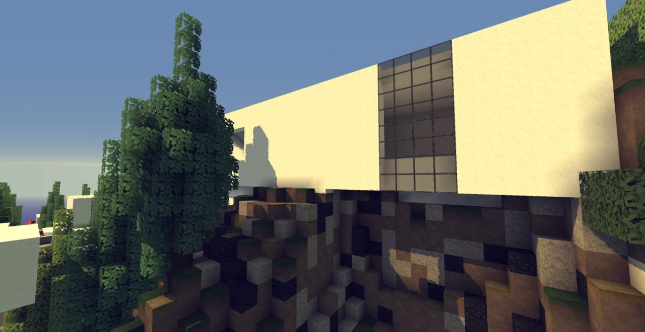 'Slant' | Concept Modern Mansion *W.I.P* Minecraft Map