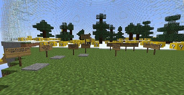Biome Ball Lucky Block PvP Minecraft Map