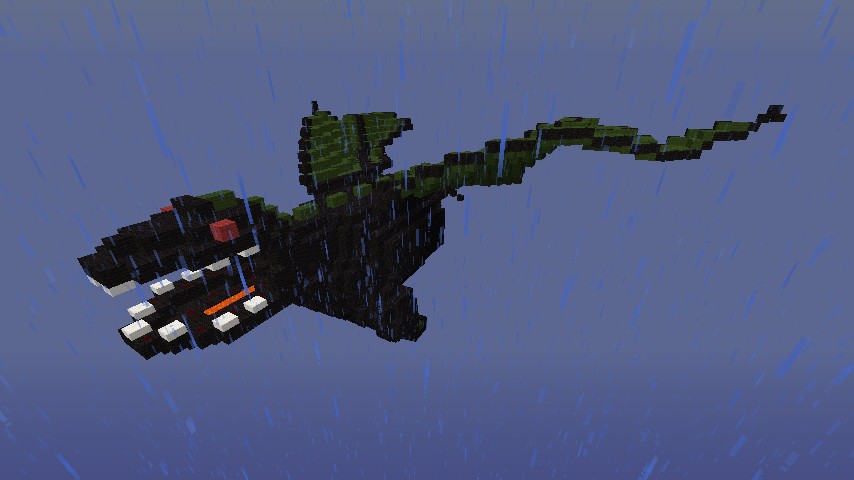 Fire Dragon Minecraft Map