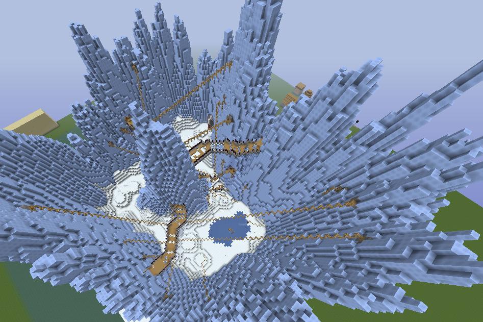 Glacier PVP Minecraft Map