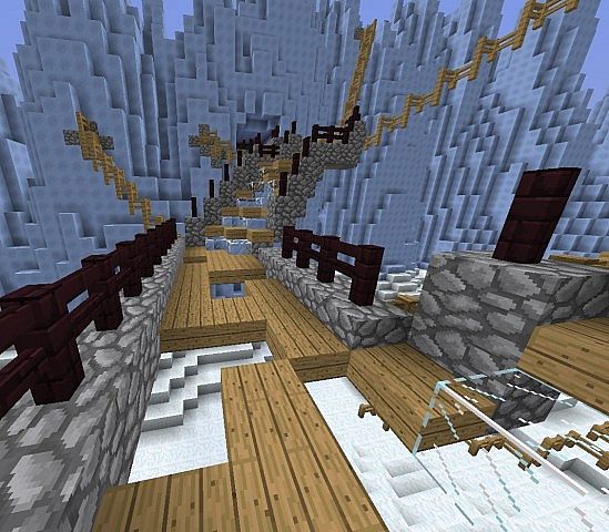 Glacier PVP Minecraft Map