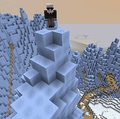 Glacier PVP Minecraft Map