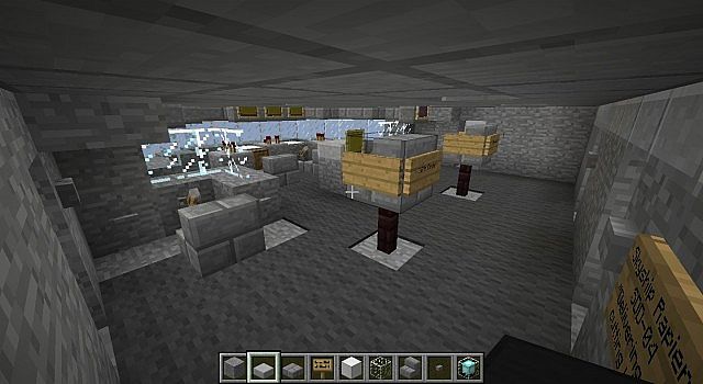 Rapier-Class Destroyer Minecraft Map