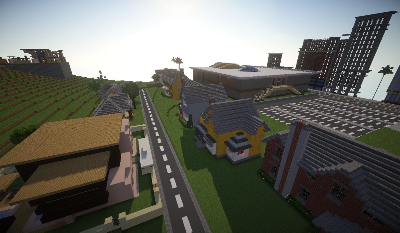 SeaSide City Minecraft Map